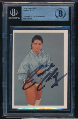 1988 Nwa Wonderama #277 David Isley signed auto autograph BAS BECKETT ...