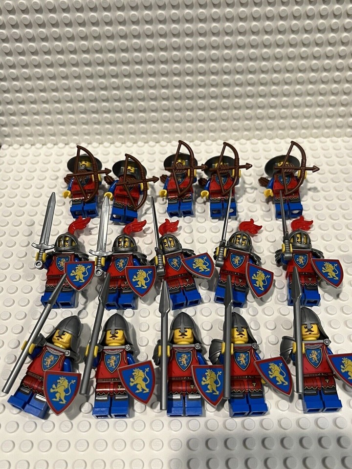 LEGO Black Falcon, Knights, Viking, Soldiers 10320, 10332, 21343, 40567 ...