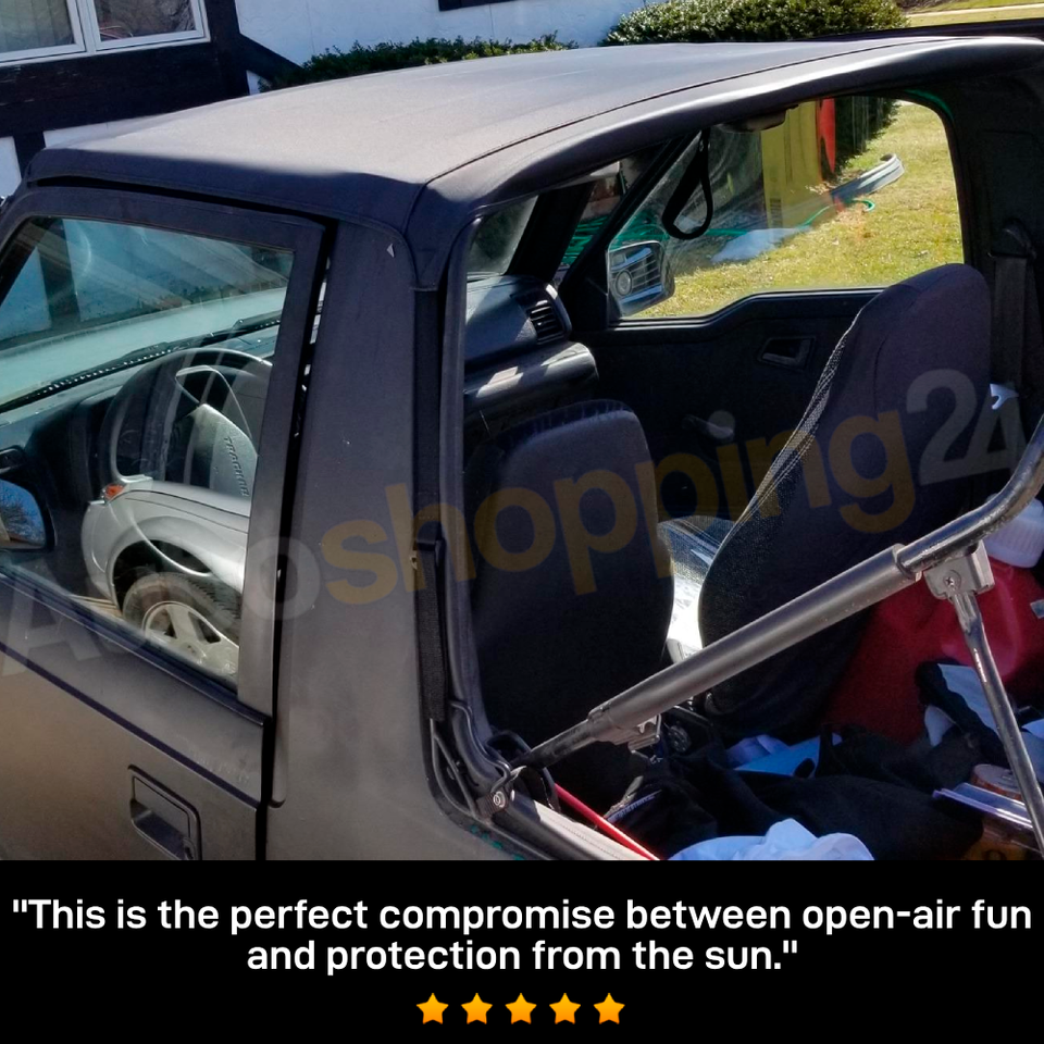 Bestop 52570-15 Black Strapless Bikini Top for 88-94 Suzuki SideKick ...