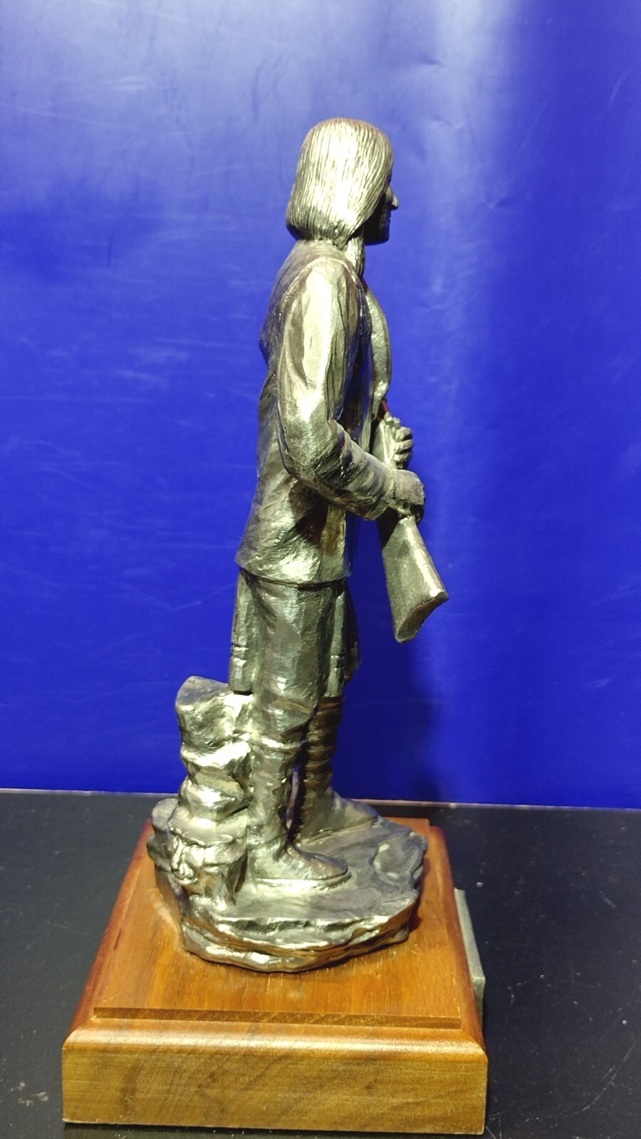 Michael Ricker Pewter Geronimo 1829-1909 Sculpture Signed & Numbered ...
