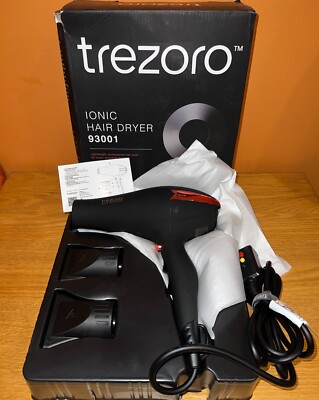Trezoro Professional 2200W Ionic Salon Hair Dryer - Lightweight - 93001 ...