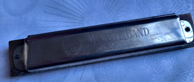 Vintage M. Hohner Marine Band Made In Germany 14 Hole Harmonica No 365 ...