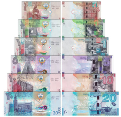 2013-2014 Kuwait 1/4 1/2 1 5 10 20 Dinars Set BANKNOTE CURRENCY UNC | eBay