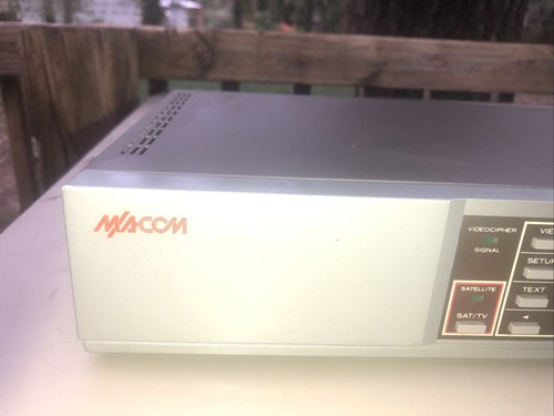 USED VINTAGE M/A COM VIDEOCIPHER SERIES 2000E SATELLITE DESCRAMBLER | eBay