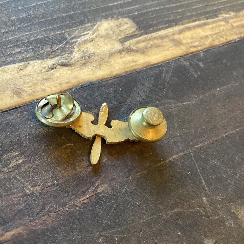 Vintage US Army Aviation Wings and Propeller Pin Pinback Two Tone | eBay