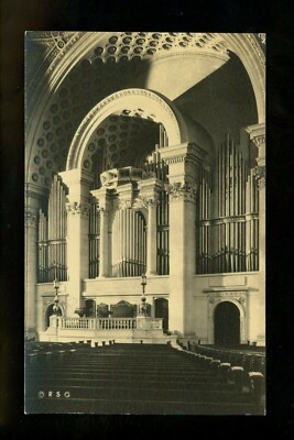 Music postcard Instruments Organ First Church of Christ Scientist ...