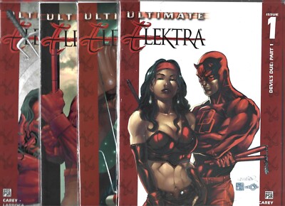 ULTIMATE ELEKTRA NEAR SET / LOT OF 4 - #1 #2 #3 #4 (NM-)$3.95 FLAT RATE SHIPPING | eBay