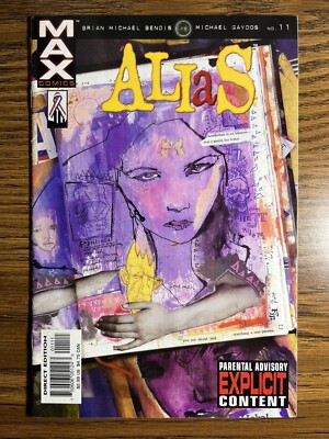 ALIAS 11 JESSICA JONES BRIAN MICHAEL BENDIS STORY MARVEL MAX COMICS ...