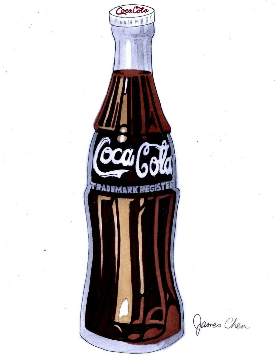 Coca Cola By Andy Warhol Coloring Page For Kids Free