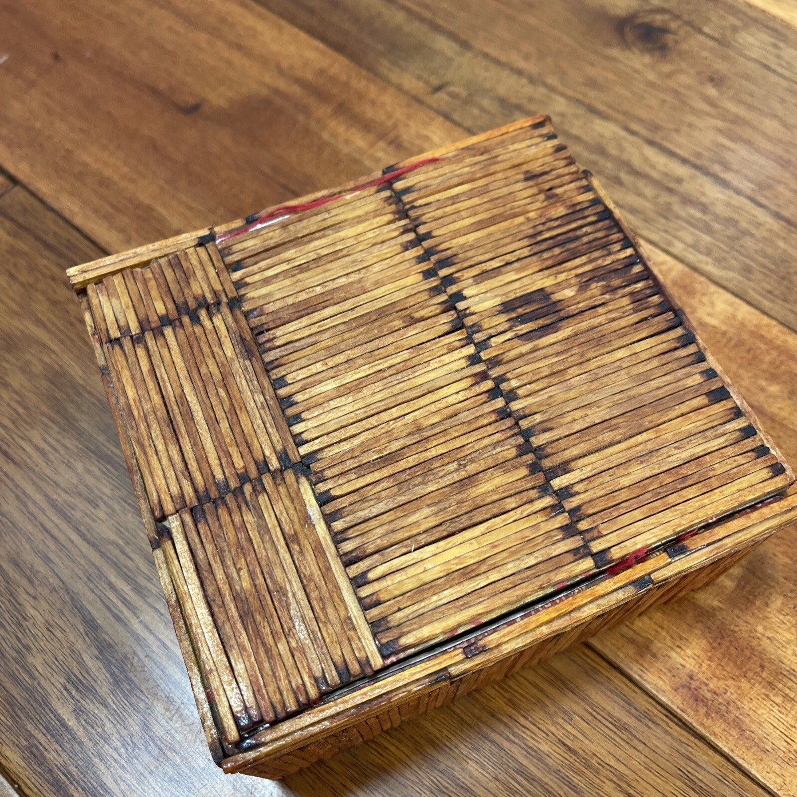 Rare Antique FolkArt -Prison -Tramp Primitive Matchstick Cigar Covered ...