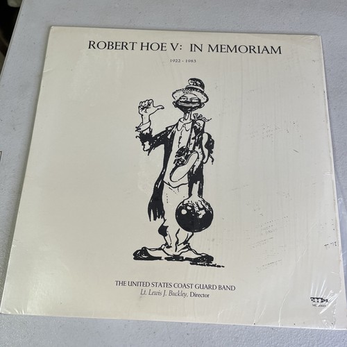 Robert Hoe V: IN Memoriam 1922-1983 LP Vinyl Record | eBay