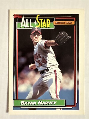 1992 Topps - All-Star #407 Bryan Harvey | eBay