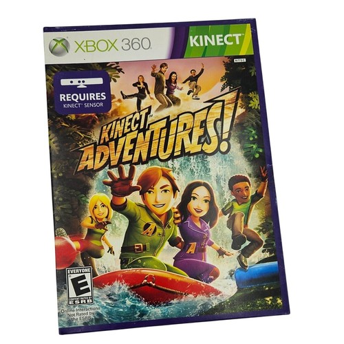 Kinect Adventures! Xbox 360 Game Motion Sensor Required Family Fun | eBay