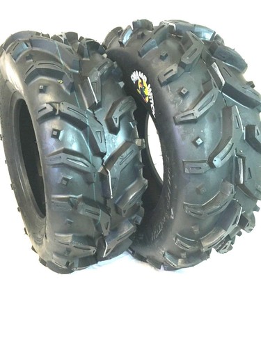 2) 25x12.00-10 ATV TIREs 25/12.00-10 25x12-10 25/12-10 Deestone Swamp ...