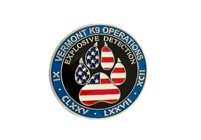 Rare TSA & HLS Vermont K9 Operations Challenge Coin | eBay
