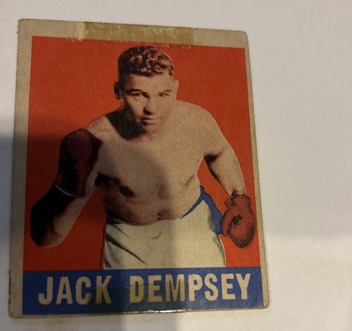 1948 Knock Out Boxing card # 1 Jack Dempsey | eBay