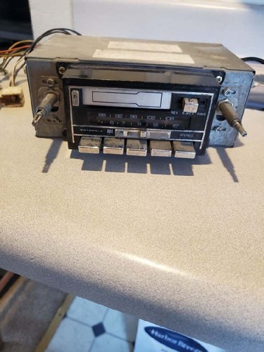 1978-81 FIREBIRD TRANS AM CAMARO 2 KNOB RADIO MOTOROLA CASSETTE DASH | eBay