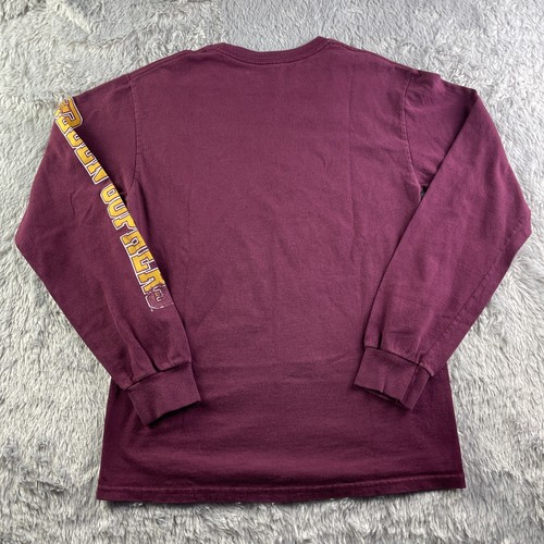Minnesota Golden Gophers Shirt Mens Small Maroon Yellow Long Sleeve Tee ...
