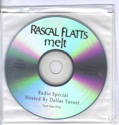 Rascal Flatts Melt Debut Radio Show CD 2002 | eBay