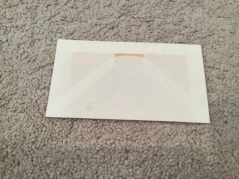 1981 AUTO West Virginia: Signed FOLK ART WATERCOLOR Postal Cover GEORGE ...