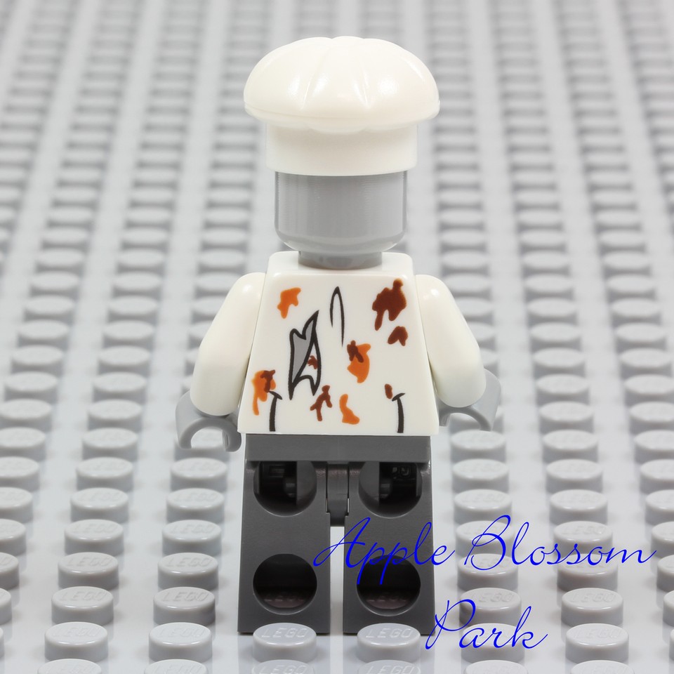 NEW Lego ZOMBIE CHEF MINIFIG - Monster Fighters Halloween Head ...