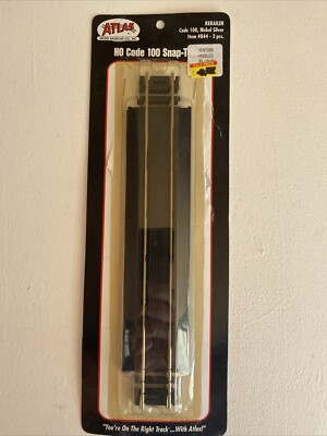 Atlas #844 9" ReRailer Straight Track HO Scale Code 100 | eBay
