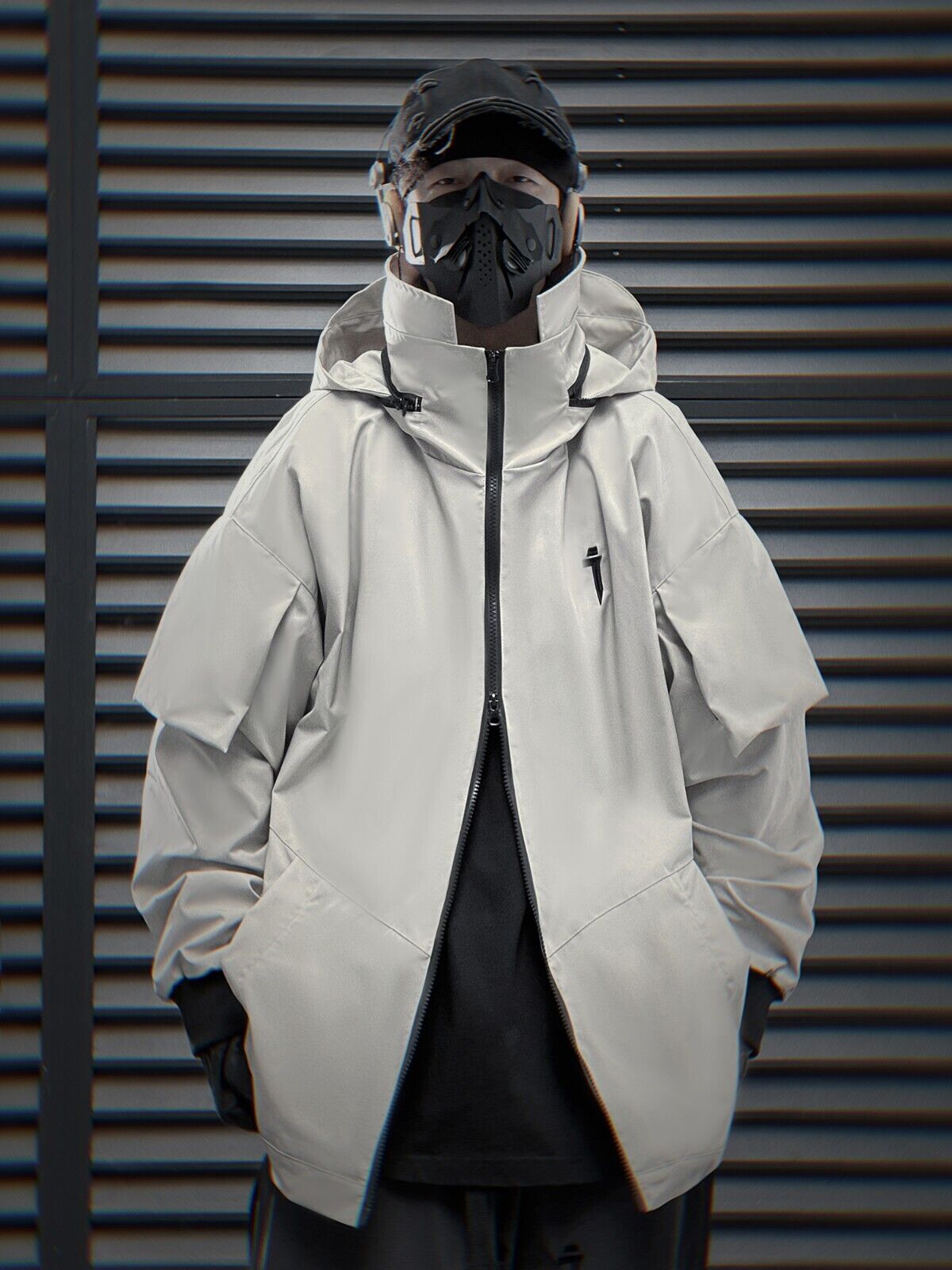 Niepce Techwear J35 Jacket Streetwear Cyberpunk Windbreaker Coat with ...