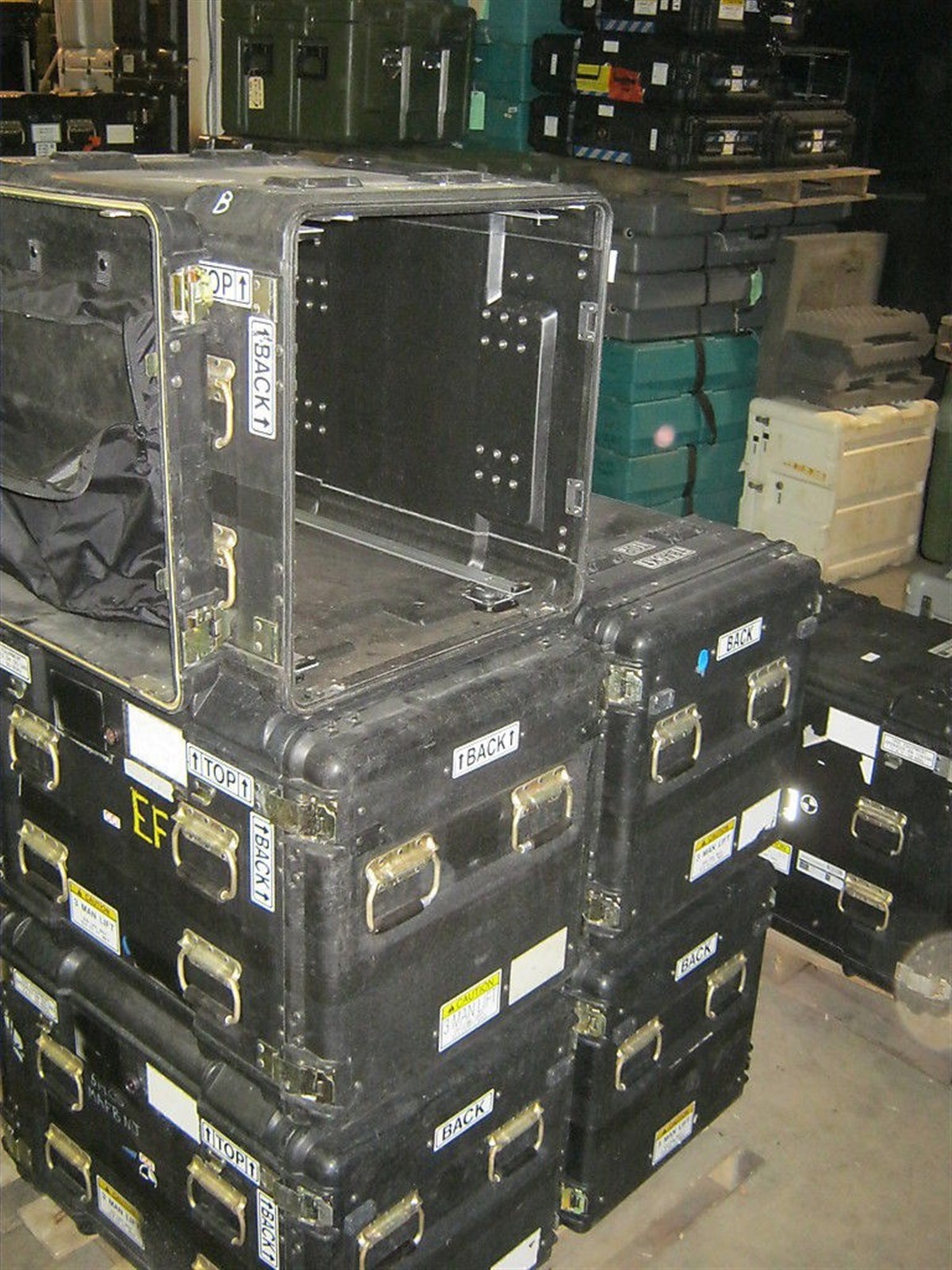 Rackmount Housing 35x23x24 ECS Legacy 11U NO Slide Out ShockMount Case ...