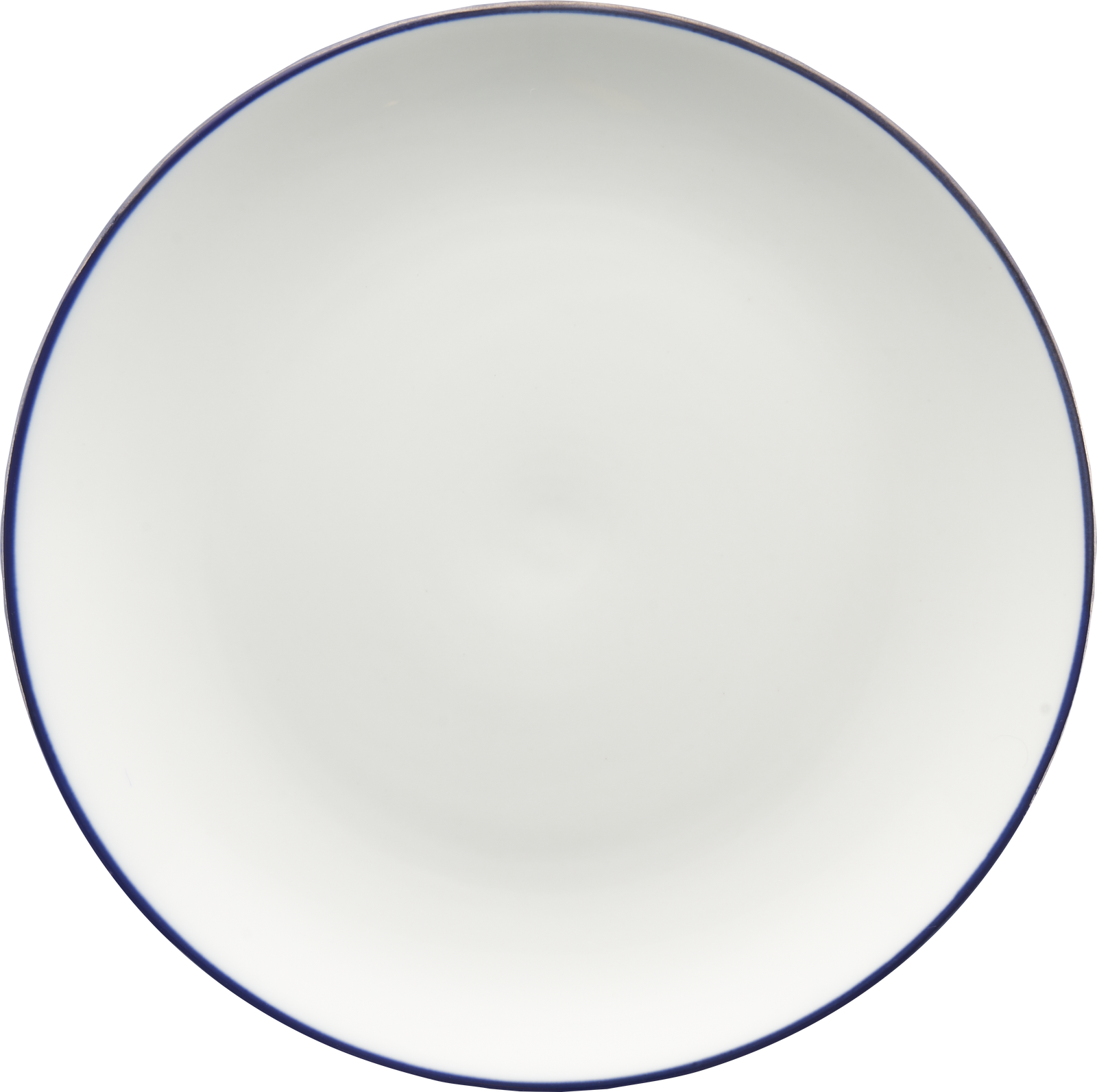 ITI - Torino™ Bistro Porcelain EW w/Blue Coupe Plate 12" 1 DZ Per Pack ...