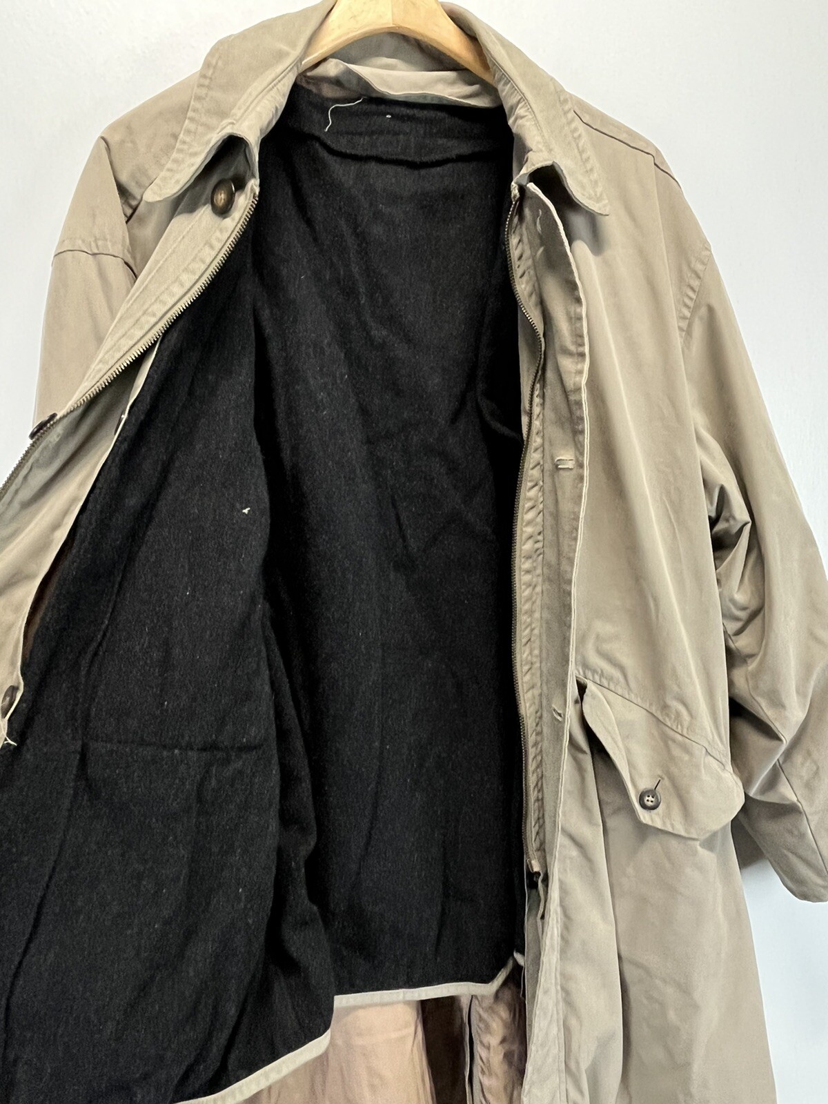 Vintage Mens Structure Le Collezioni Coat Jacket Sz L… - Gem