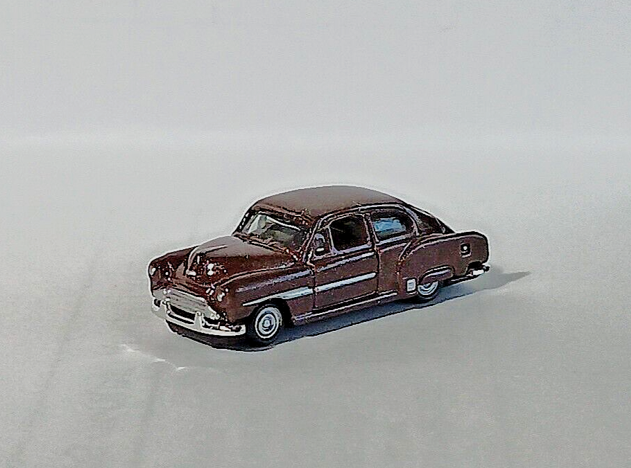 Classic Metal Works Dark Red 1951 Chevrolet Fleetline Sedan N scale | eBay