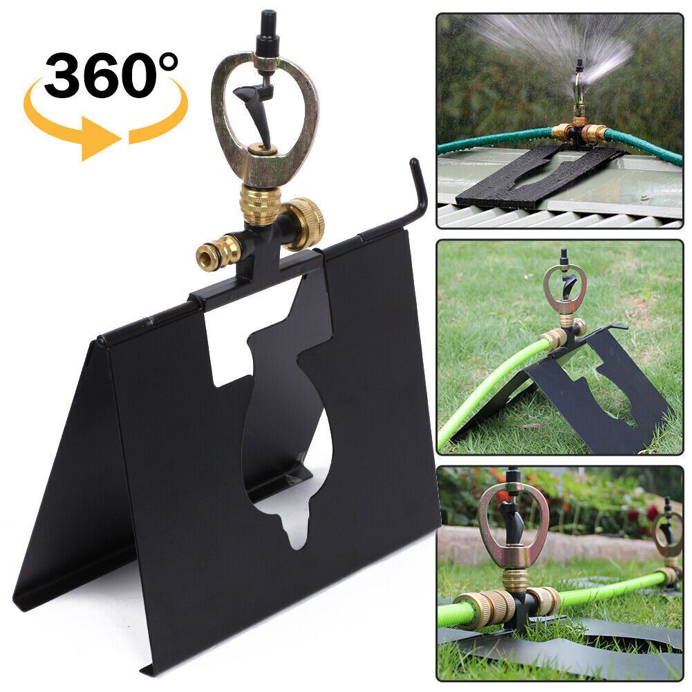 360°Roof Mounted Sprinkler Bush Fire Protection Easy Installation Lawn ...