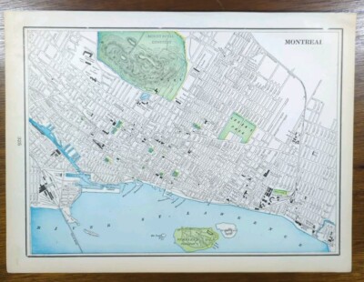 1900-Now - Map Of Montreal