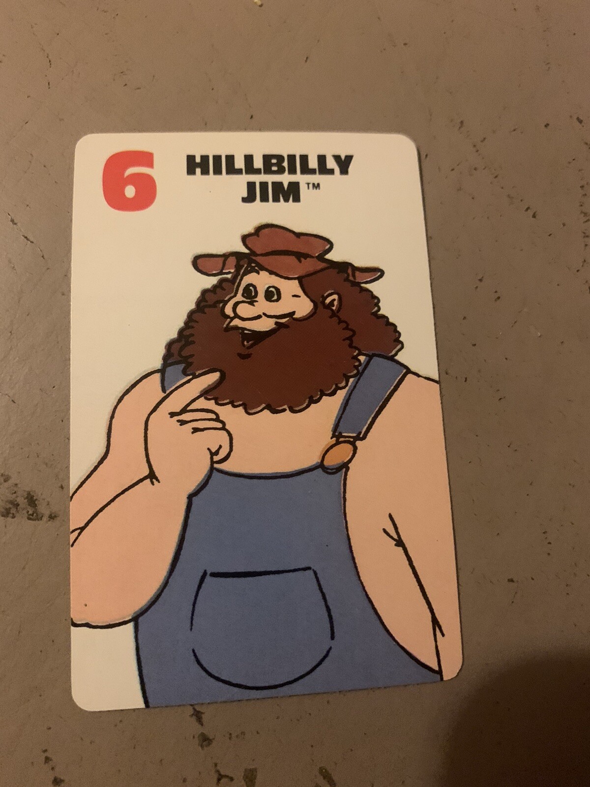 WWF Hulk Hogan’s Rock N Wrestling Card 6 Hillbilly Jim WWE And & N ‘80s ...