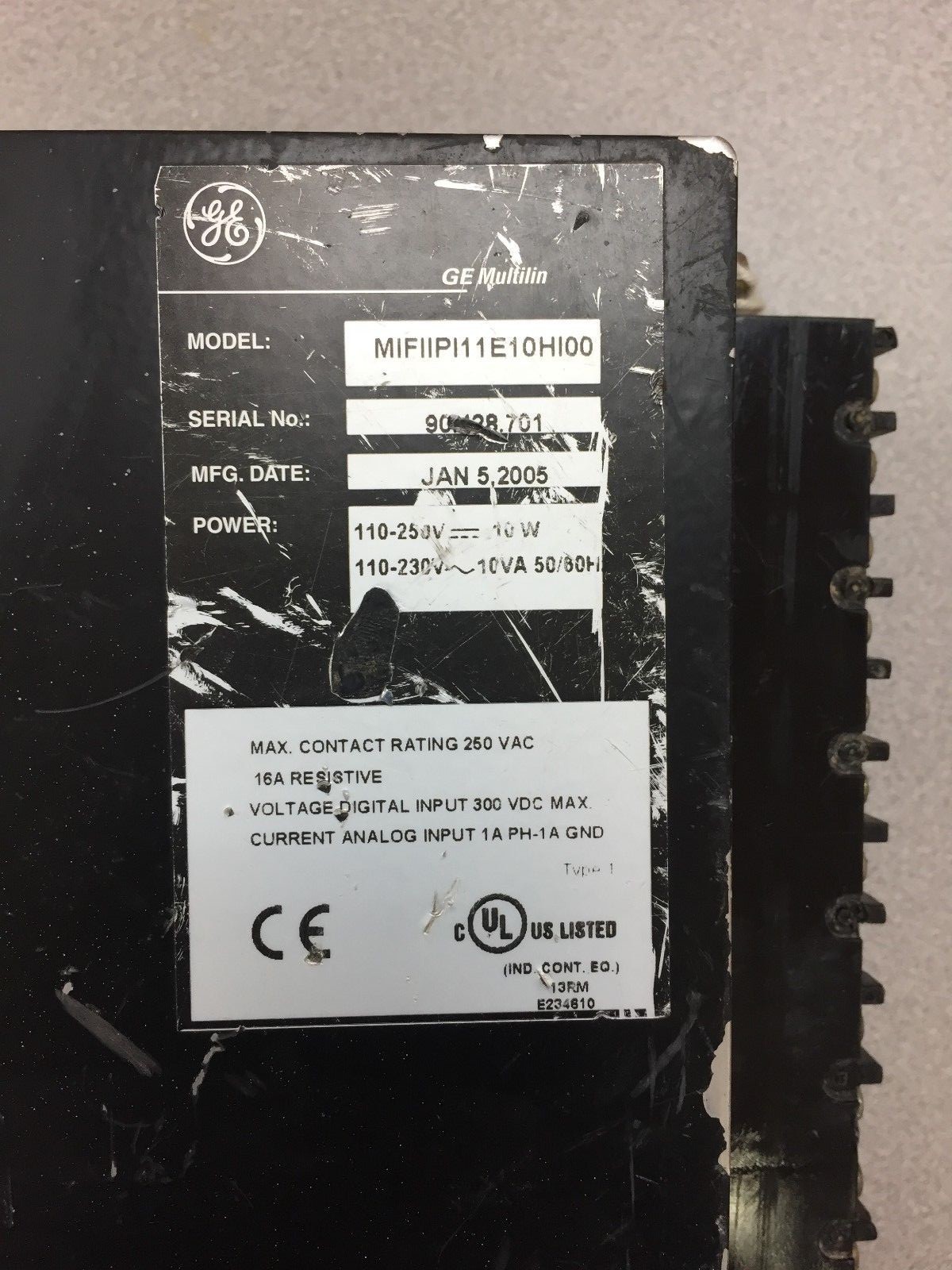 GE Multilin MiF II Digital Feeder Relay | eBay