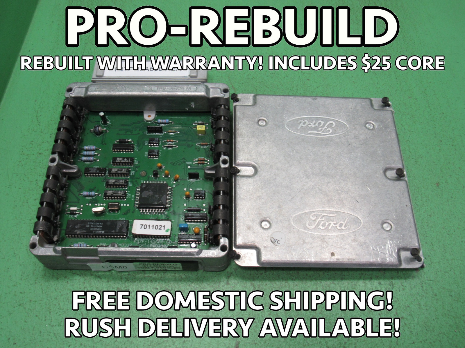 94 Ford Ranger B2300 Engine Control Module Unit F47f-12a650-aea 2.3l MT ...