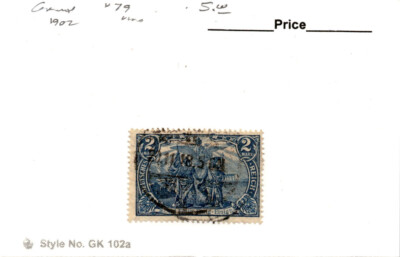 Germany, Postage Stamp, #79 Used, 1902 (AC) | eBay