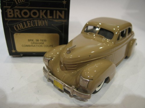 1/43 BROOKLIN 38 GRAHAM COMBINATION COUPE 1939 | eBay