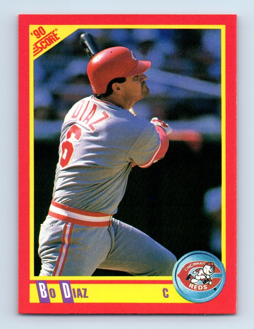 1990 Score Bo Diaz Cincinnati Reds #434 | eBay