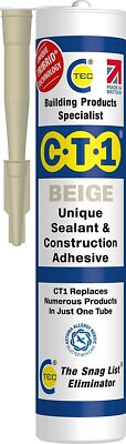 CT1 - Beige - Mastic et adhésif polyvalent | eBay