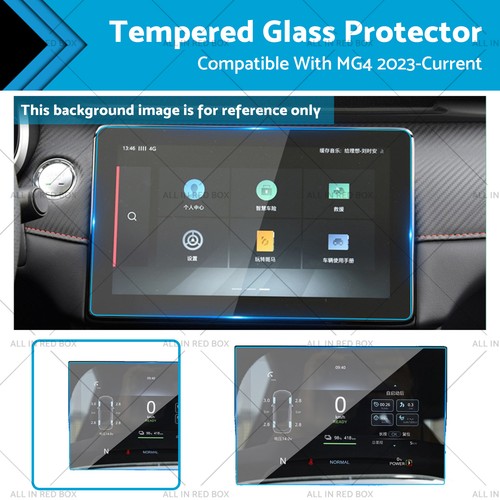 Tempered Glass Dash Screen Protector Suitable for MG MG4 23-25 ...
