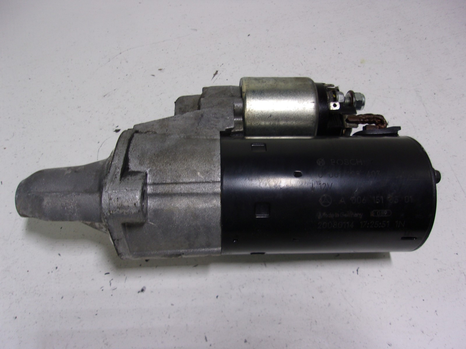 06-08 MERCEDES CLK350 ENGINE MOTOR STARTER CRANK A0061510501 OEM AS31 ...