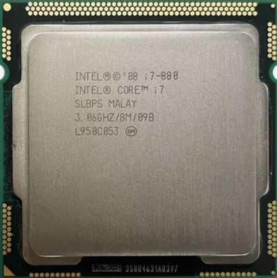 Intel Core i7-880 LGA1156 3.06GHz 4C/8T 8MB 95W CPU Processor | eBay