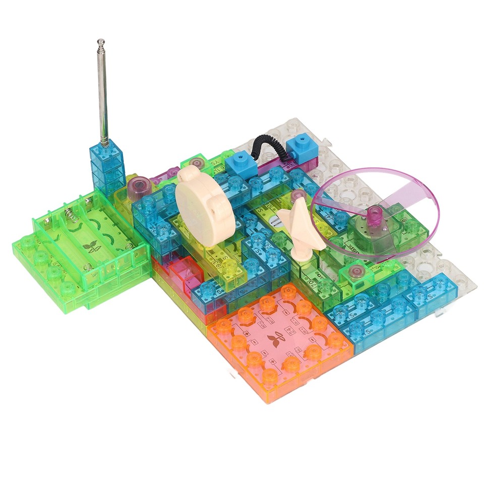 Circuit Building Kit Builder Block Electricity Experiment Toy Set For ...