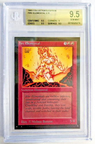MTG CE Fire Elemental BGS GRADE 9.5 | eBay