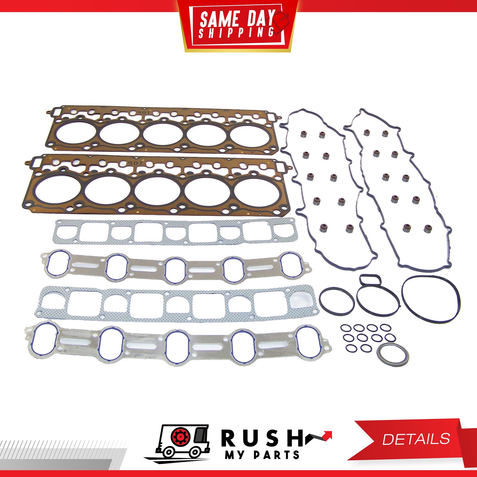 04-05 Master Engine Rebuild Kit For Dodge Ram 8.3L V10 OHV 20v DNJ ...