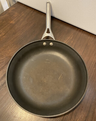 Calphalon 12" Model 1392 Stainless Steel Skillet Frying Pan Used See ...