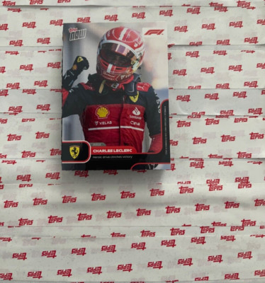 Charles Leclerc Ferrari 2022 Topps Now Formula 1 F1 Card 38 Heroic ...