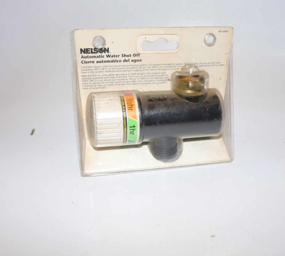 Nelson Rain Date Automatic Water Shut Off #5200 Made In The USA - Save ...