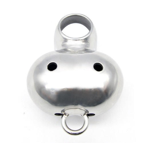 Silicone Cock Penis Ring Scrotum Cage Testicle Pouch Male Ball ...